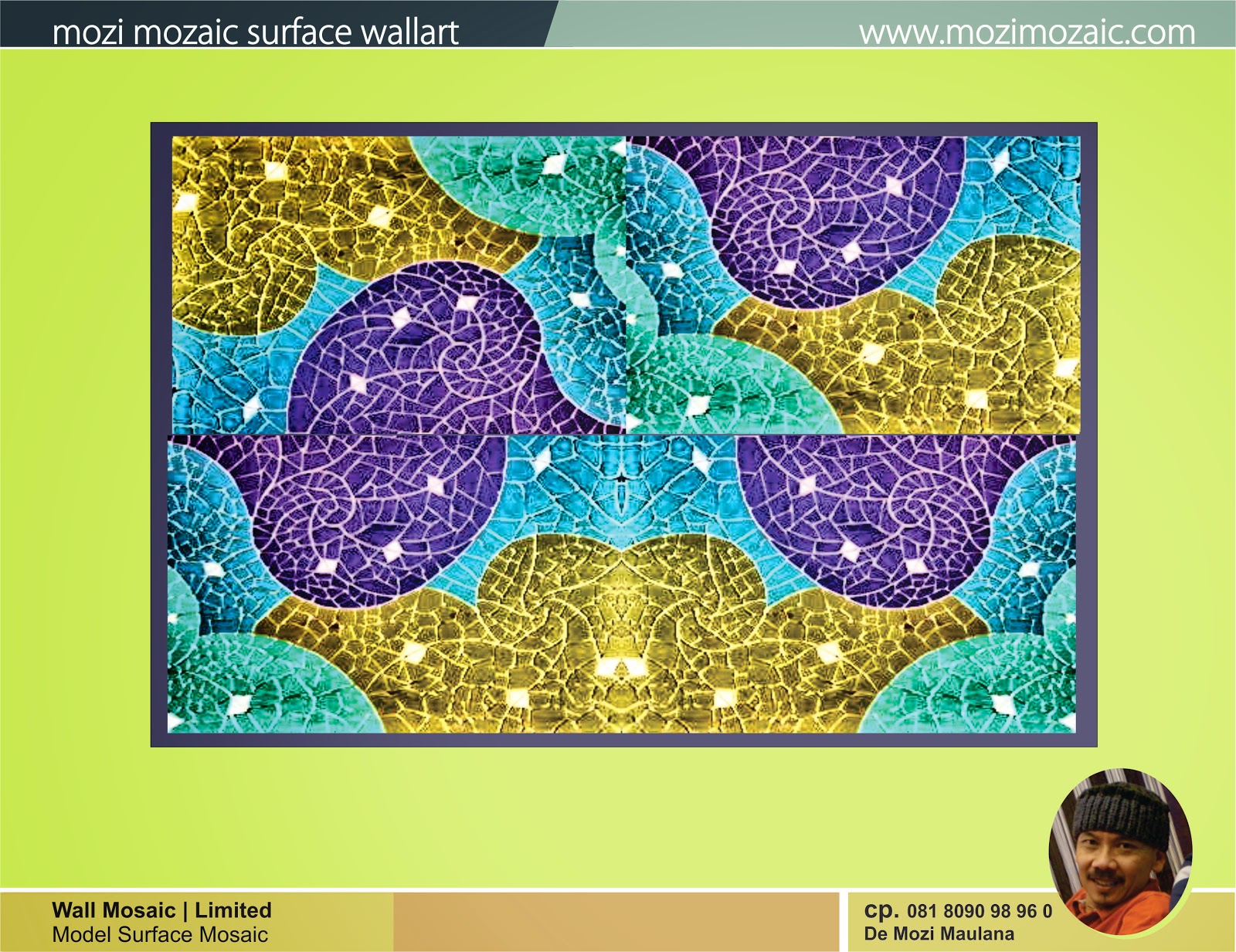 Surface Desain Mosaic