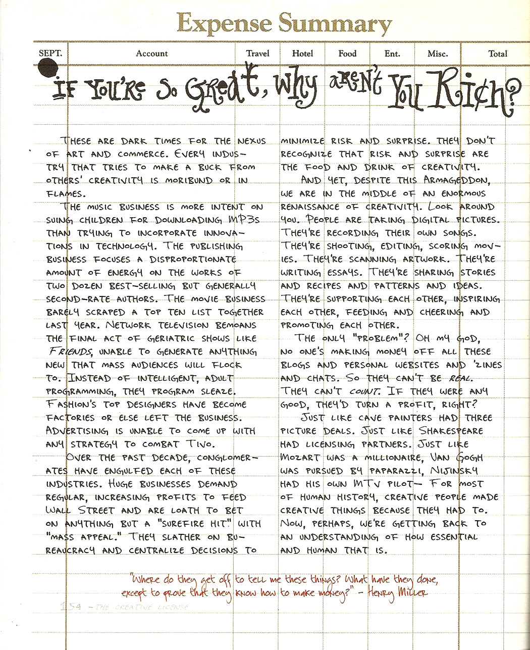 journal illustrations and musings: watercolor bed, danny gregory and ...