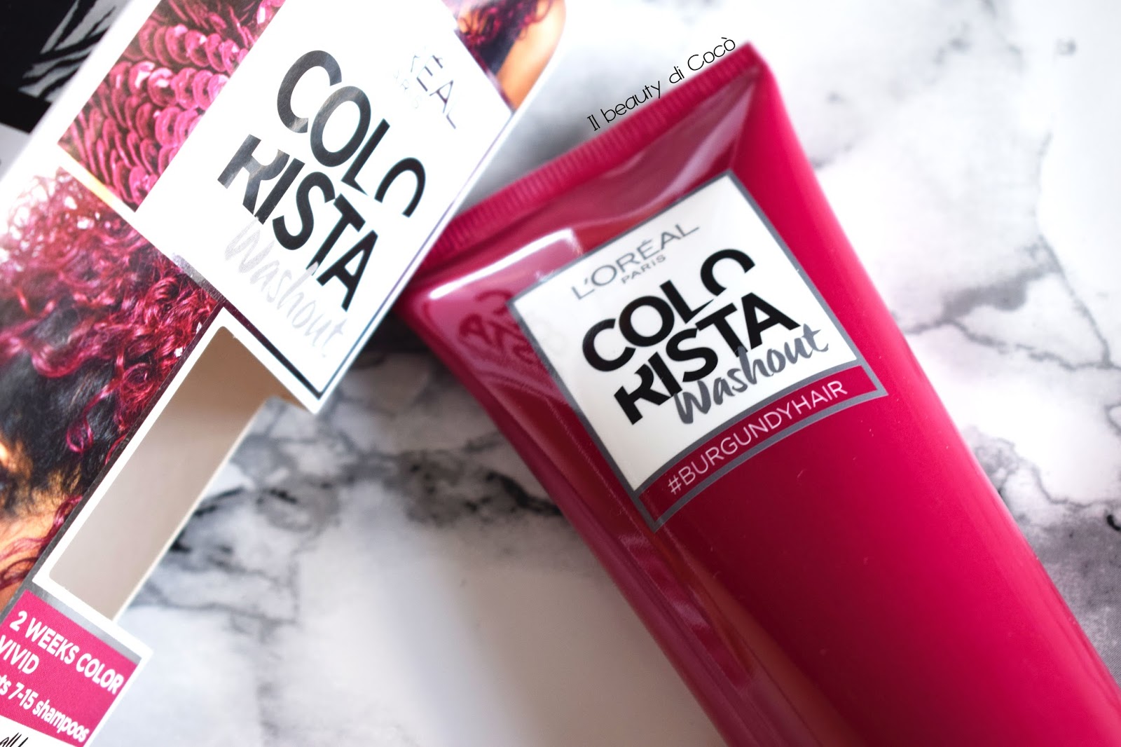 [Review] Burgundy Hair con Colorista Washout - L'Oreal Paris