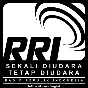 DP HUT RRI Logo Radio Republik Indonesia | DP BBM Animasi GIF