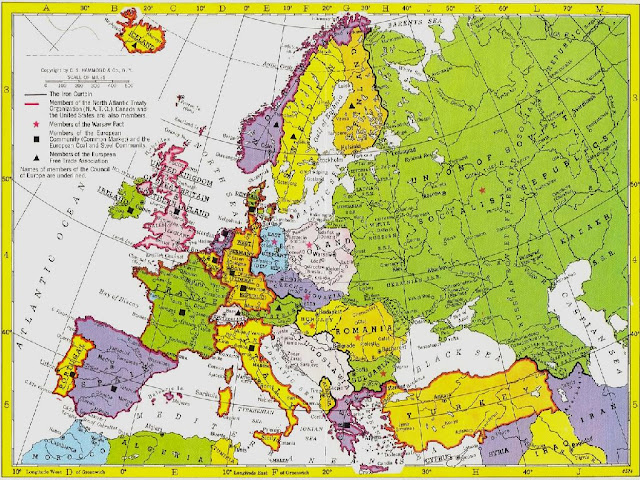 Europe Map 1960 | Usa Map 2018