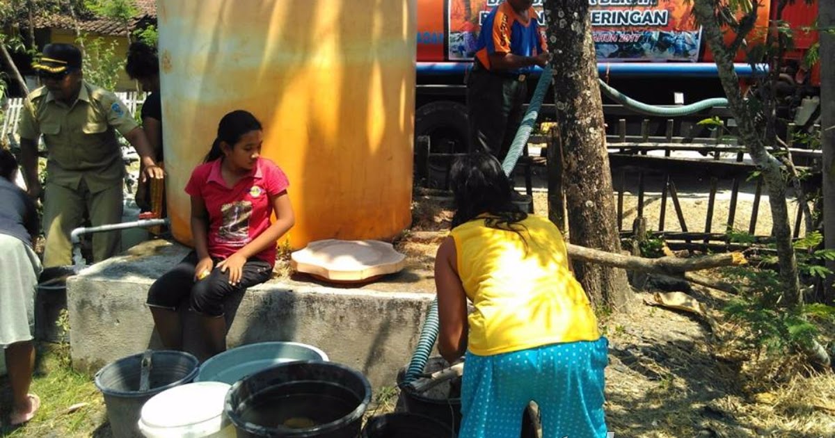 Pemkab Nganjuk Akhirnya Salurkan Bantuan Air Bersih di Lengkong ...