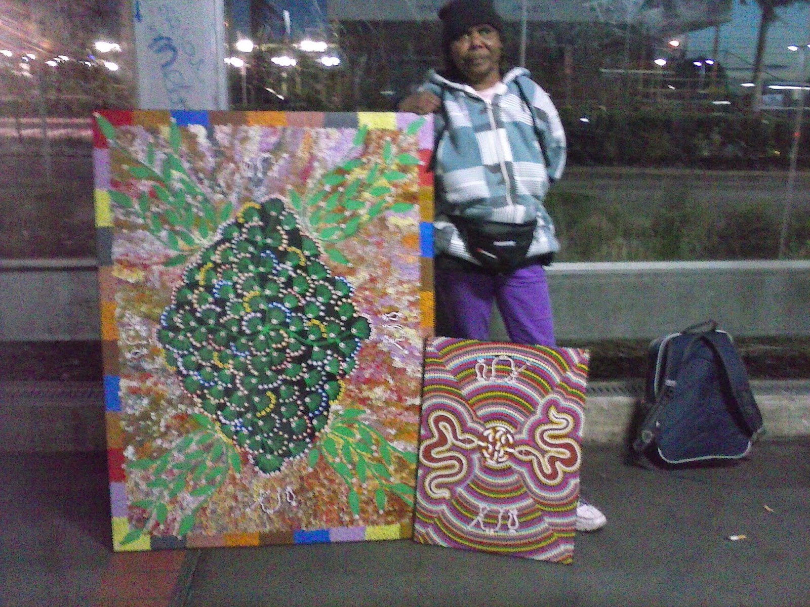 Why I Love Mount Druitt!: Aborigional Artist In Mount Druitt From Alice ...