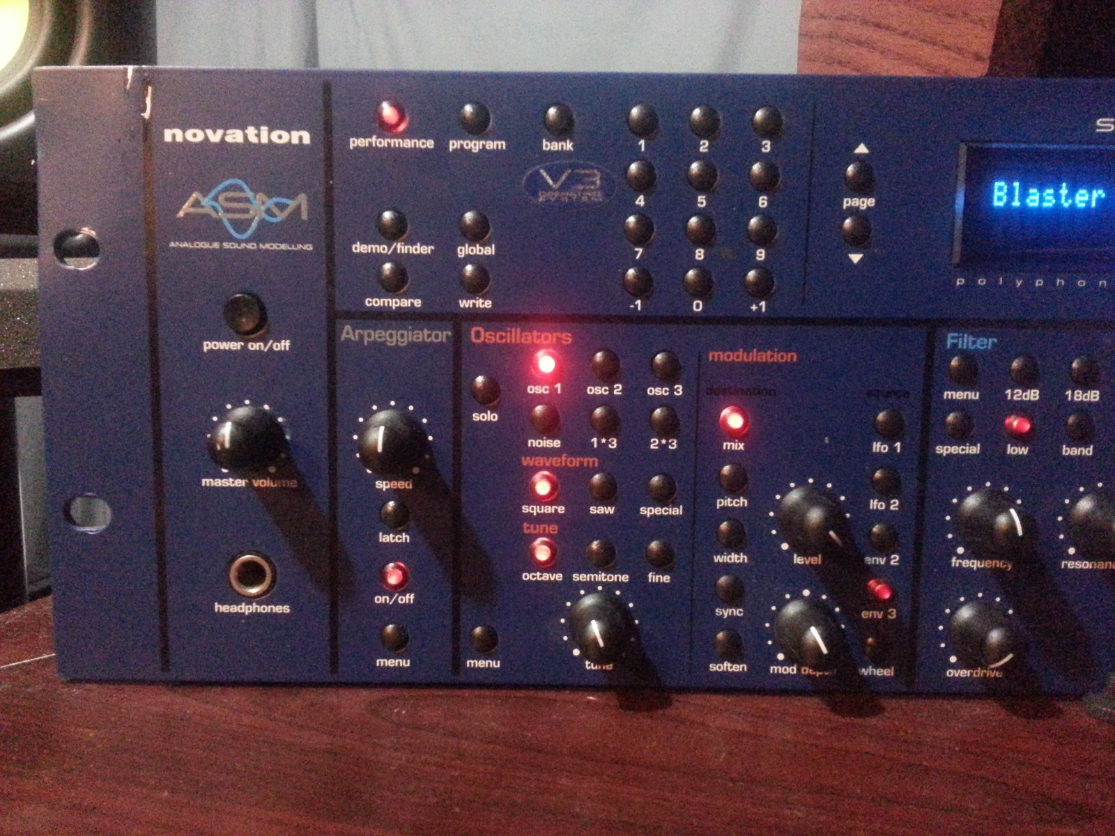 MATRIXSYNTH-B: Novation Supernova Rackmount Virtual Analog Synthesizer
