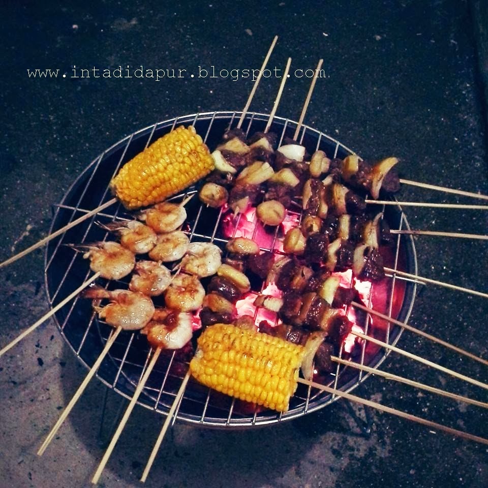 Having fun in the kitchen: Barbeque-an berdua