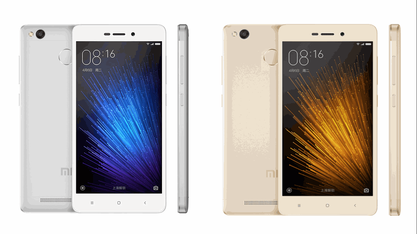 Novos Redmi 3S e Redmi 3X da XIAOMI - TecDuos