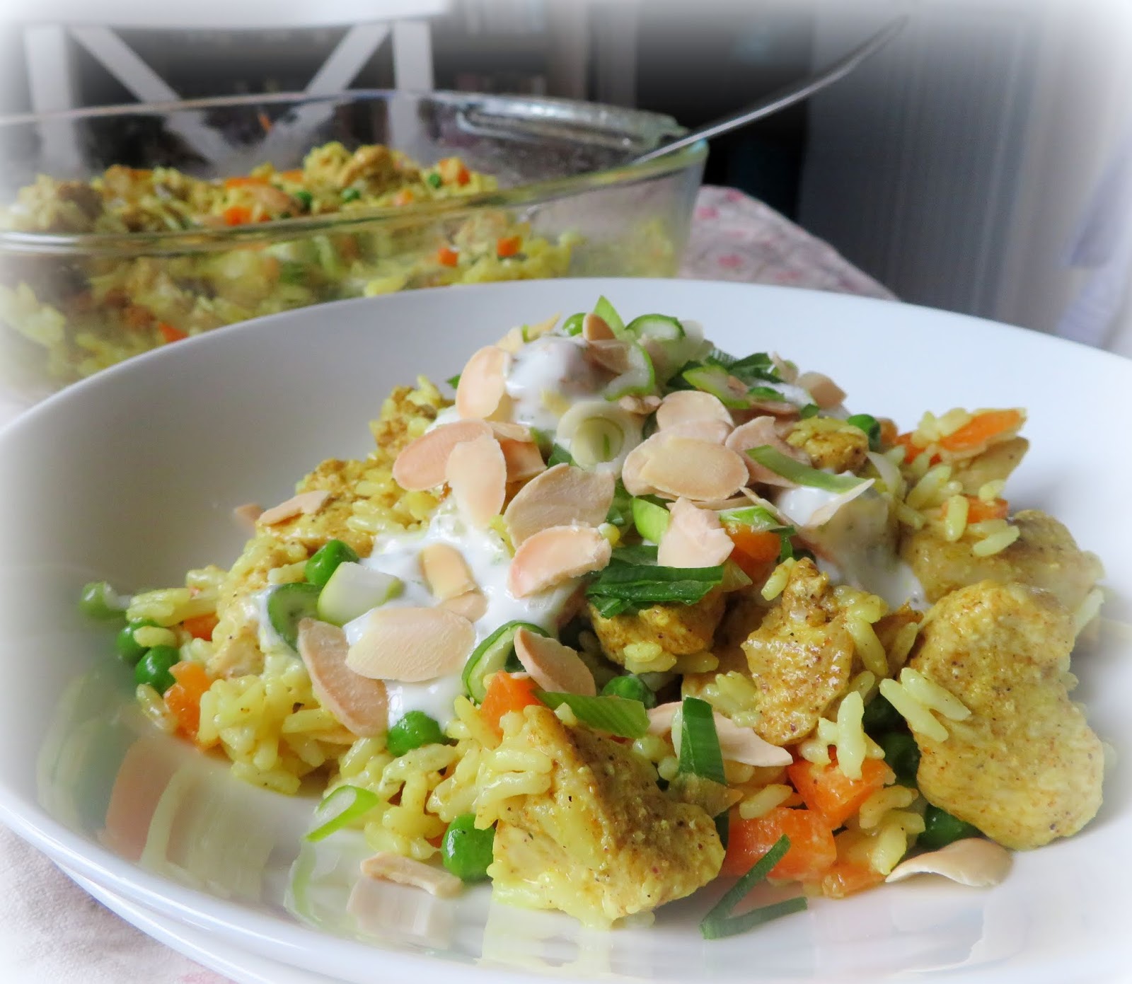 Curried Chicken & Coconut Rice Casserole | The English Kitchen