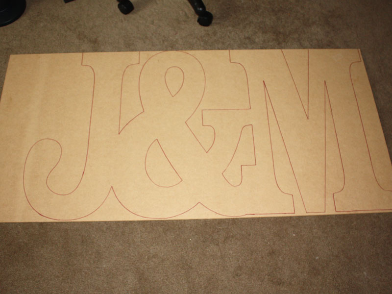 Cinnamon Teal Handmade: Map Covered Monogram Tutorial