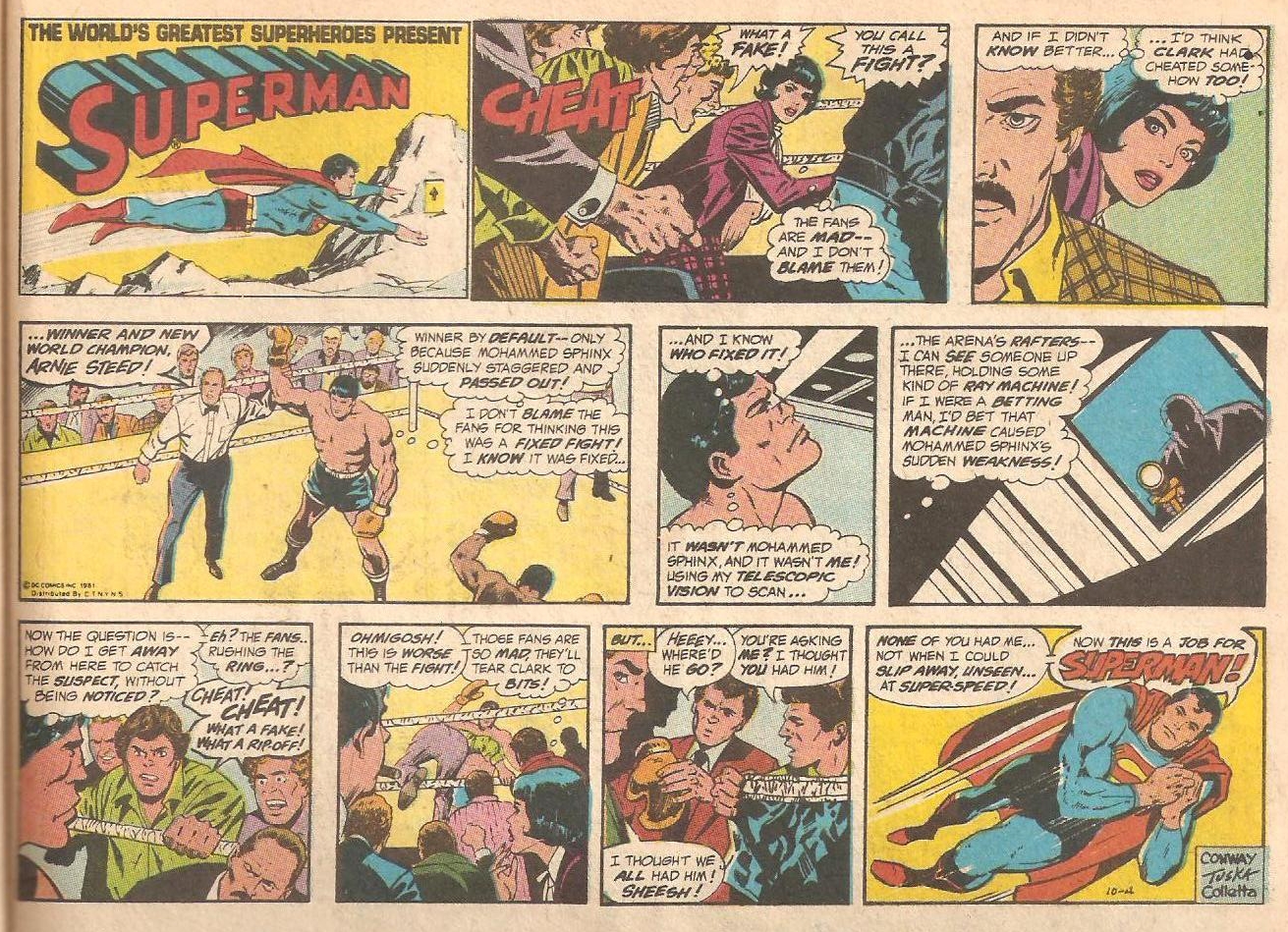 Sunday Comics Debt: Superman Vs. Another Muhammad