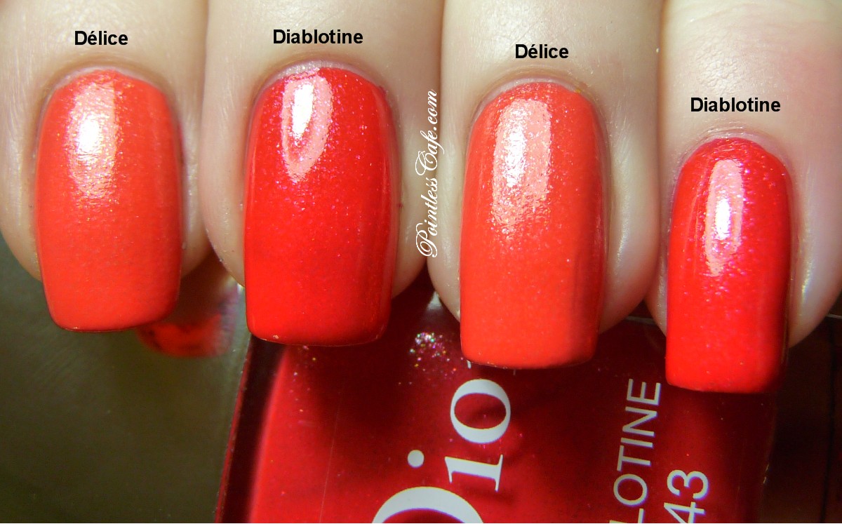 Comparison Request: Dior Délice vs Dior Diablotine | Pointless Cafe