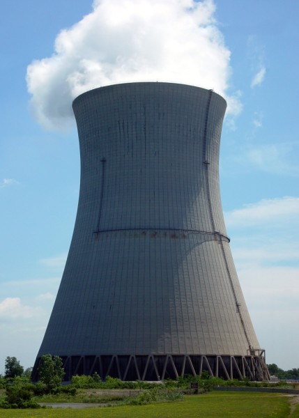 Nuclear cooling tower - Big constructions