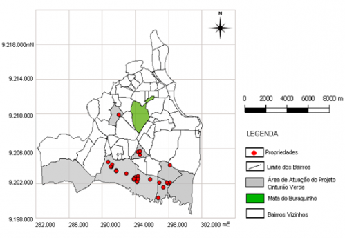 Geoprocessamento: Agricultura Familiar Sustentável e Geoprocessamento