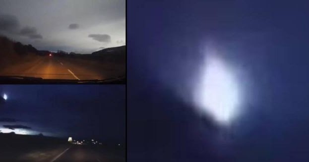 deneme: Major bolide explodes over Scotland - Video