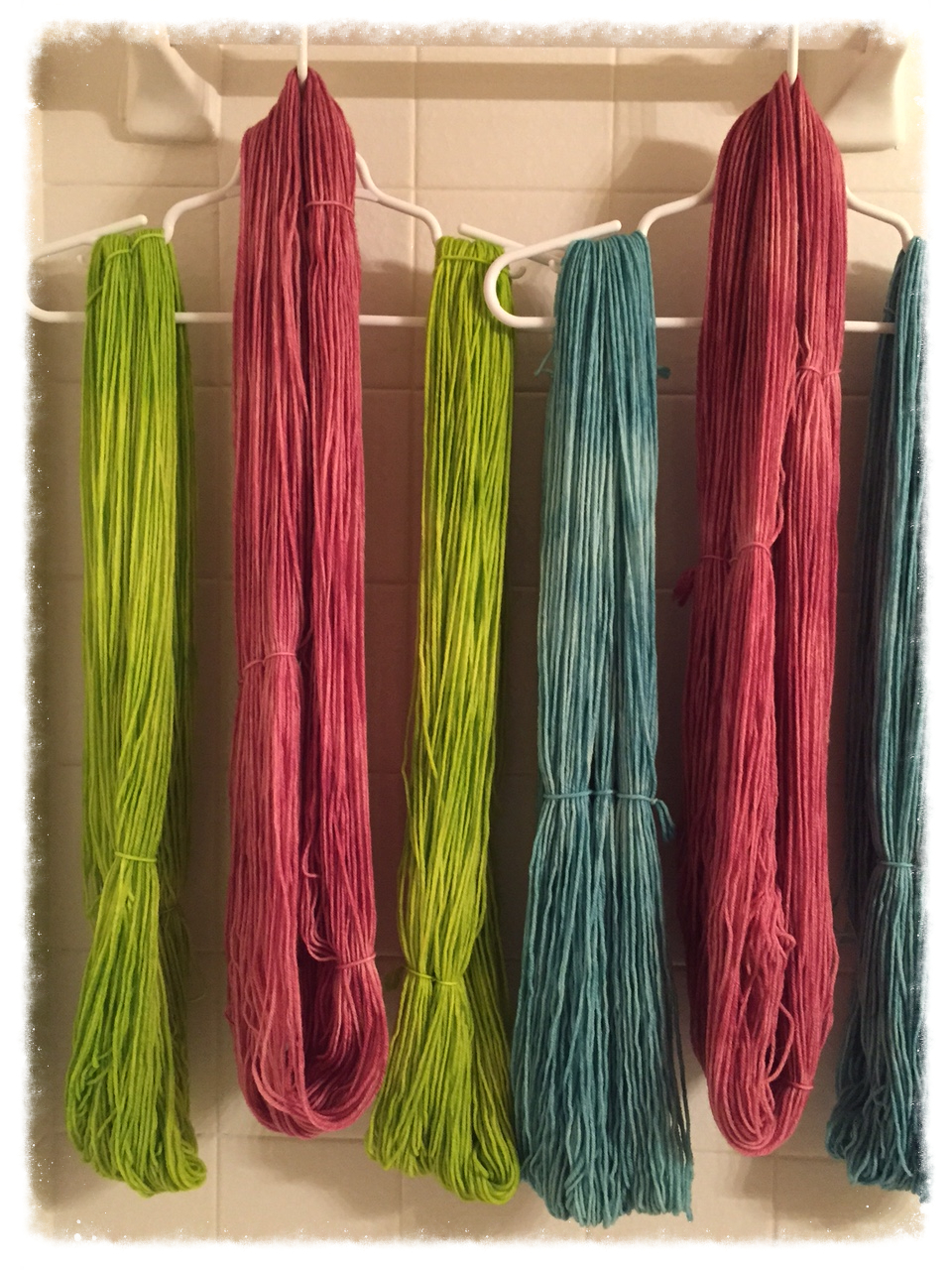 Karen D. Robinson: Behind the Scenes: Drying and Reskeining