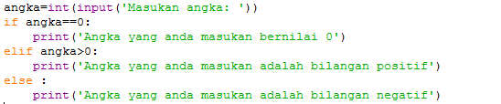 Pembuatan Kondisi Dengan If Pada Python ~ Sepatu Kadal
