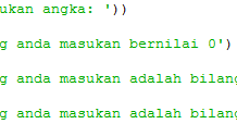 Pembuatan Kondisi Dengan If Pada Python ~ Sepatu Kadal