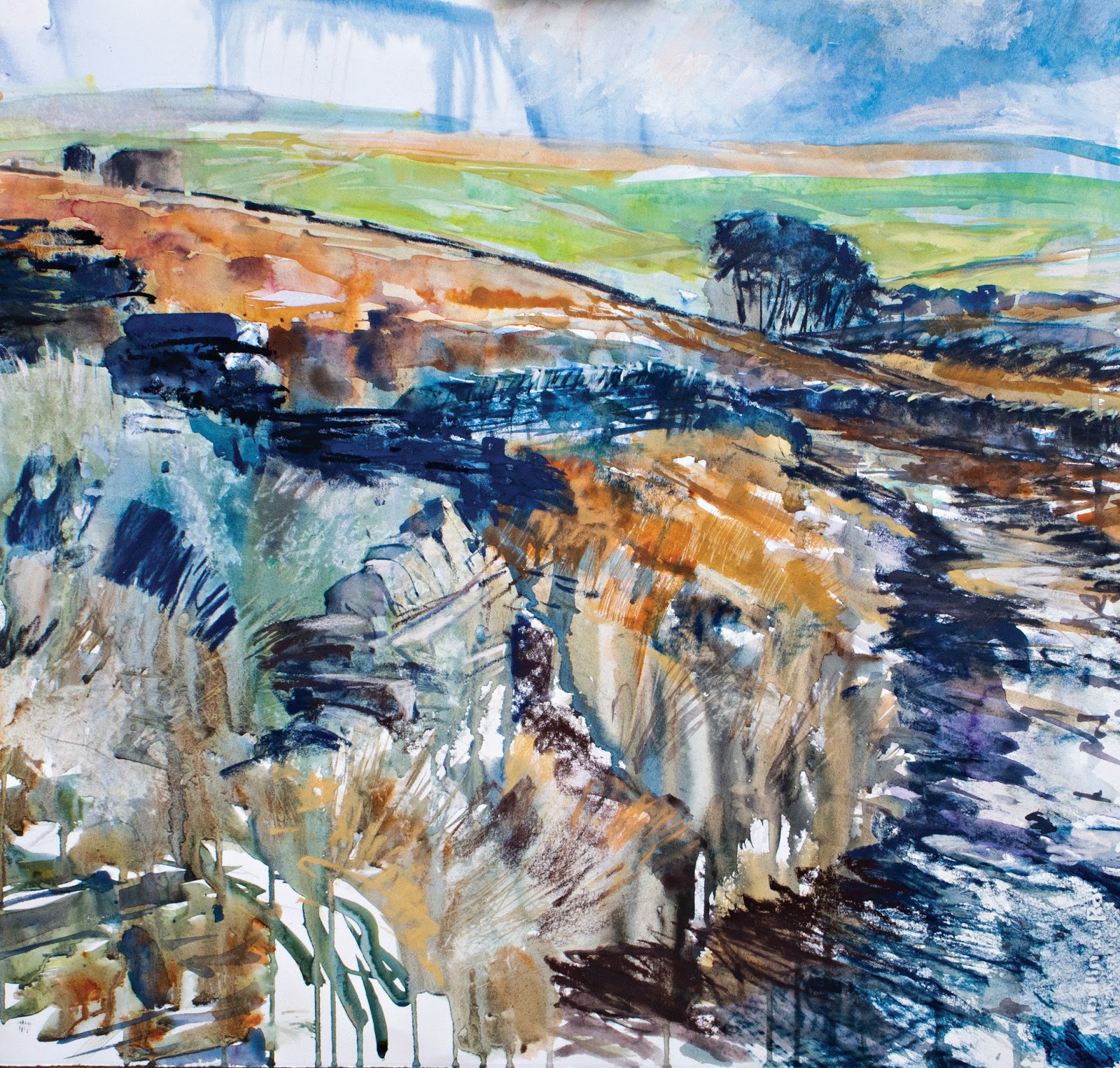 Robert Dutton Artist: A full year...in just 6 minutes!