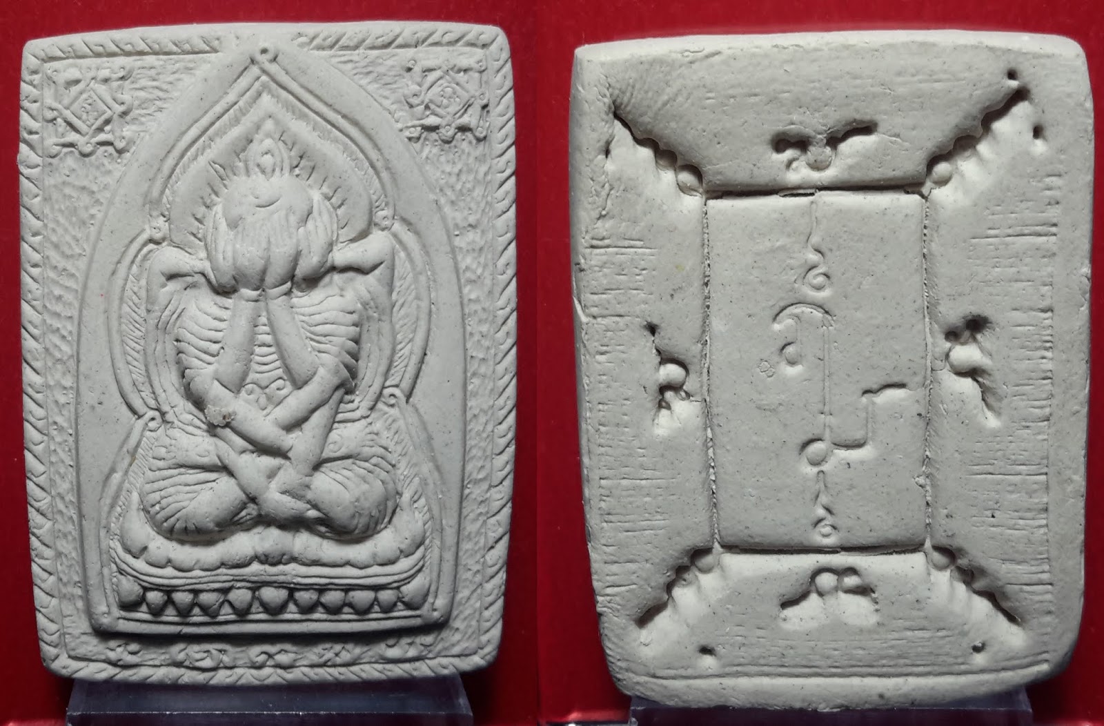 CHAI AMULET Phra Pidta Phong Kradook Pee Hand Mold Phim Yai LP CHAI AMULET Phra Pidta Phong Kradook Pee Hand Mold Phim Yai LP