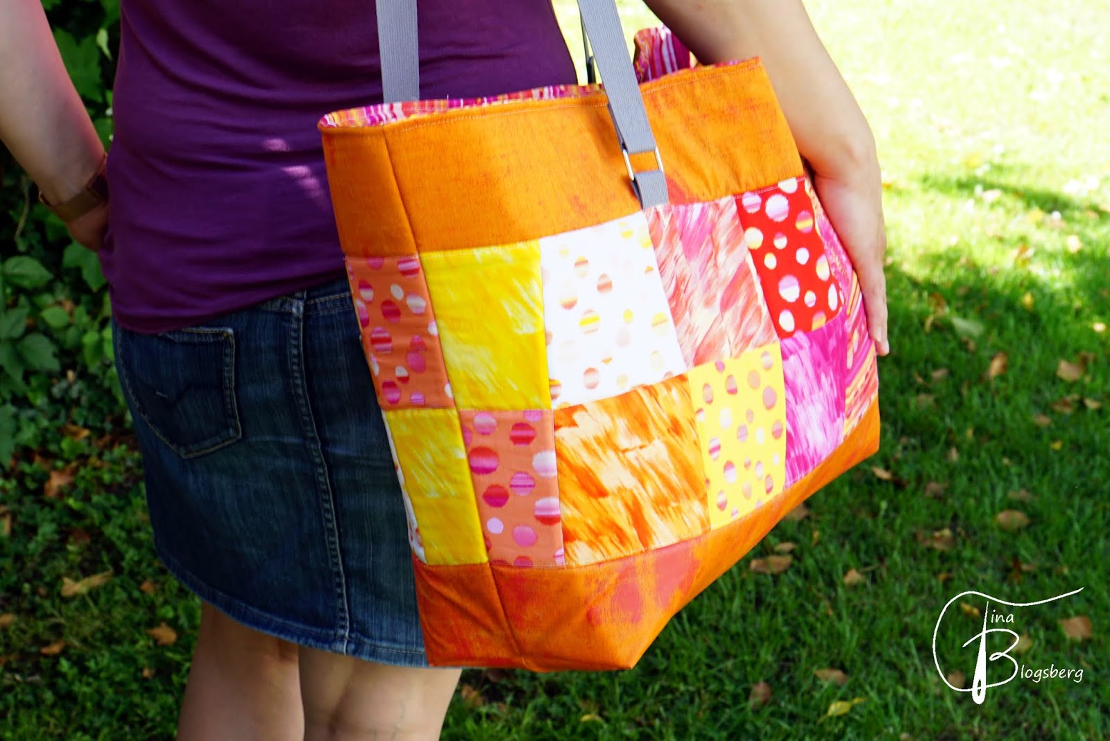 Tina Blogsberg: Patchwork Strandtasche