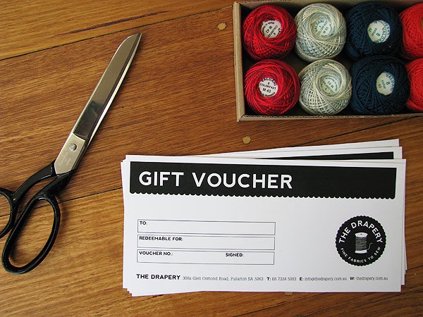 Twelve Days of Handmade Christmas - Day Ten: A Drapery Gift Voucher!
