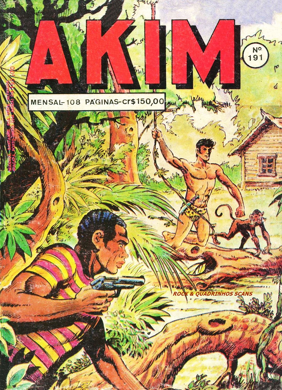ROCK & QUADRINHOS SCANS: AKIM 191(NOBLET)-1990