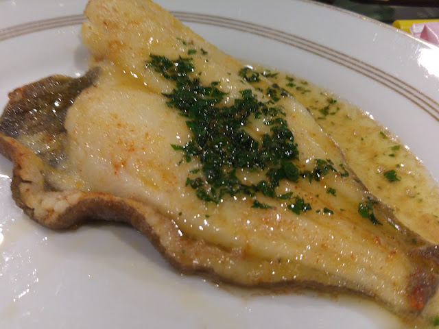 Fish in Meuniere sauce