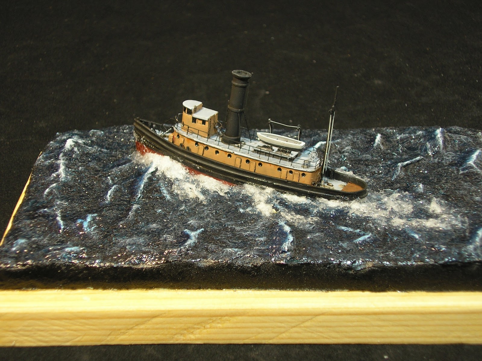Mikrokosmos: 1/350 RESIN KIT of STEAM TUG BROOKLYN(ISW)