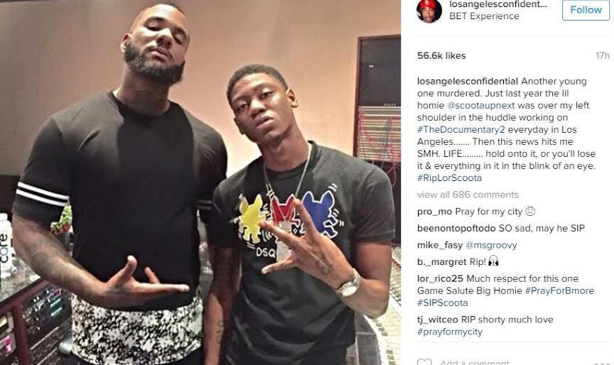 Rapper Lor Scoota shot dead after returning from charity basketball game