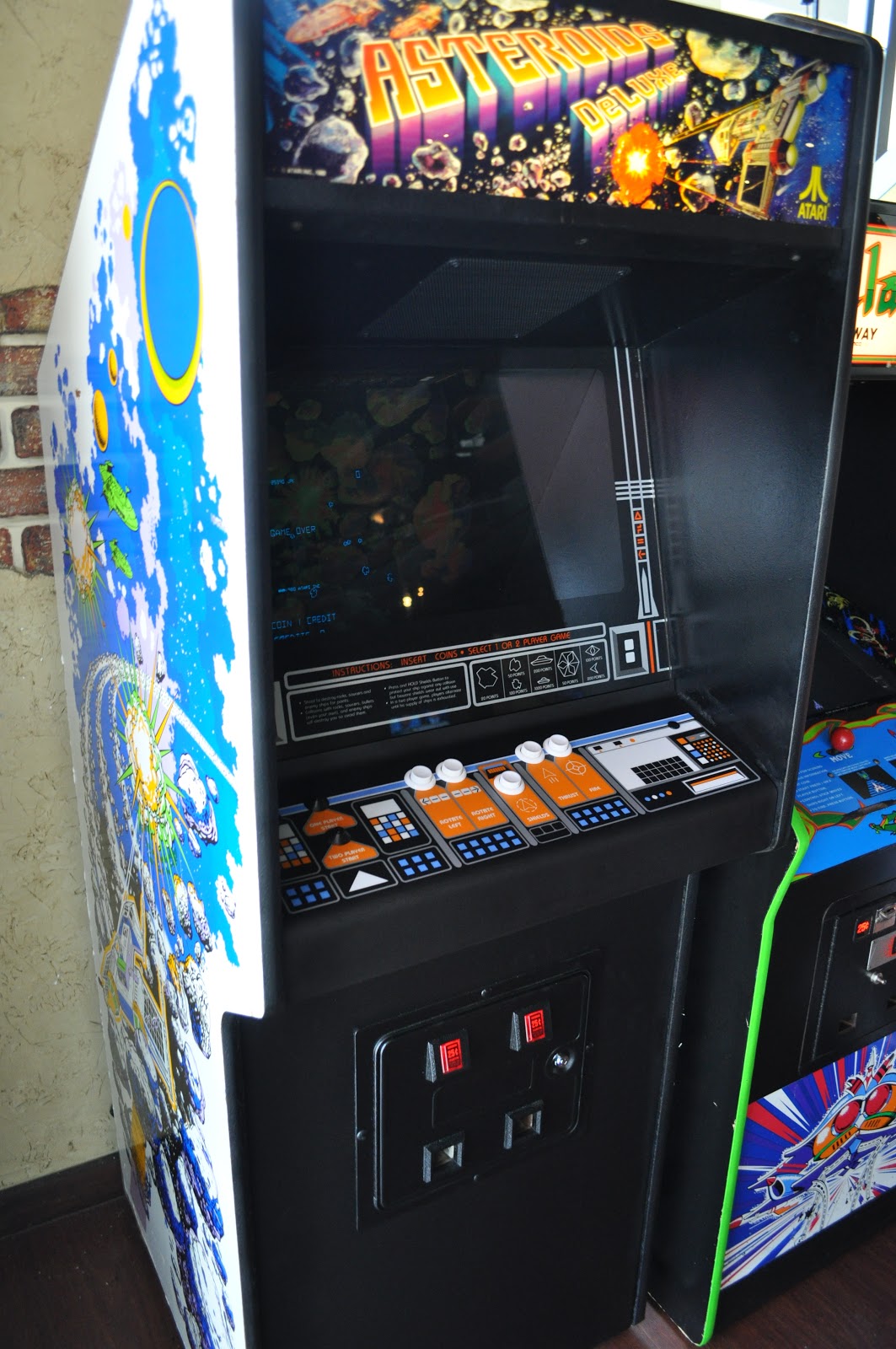 Spaceport Arcade: Asteroids Deluxe Finished