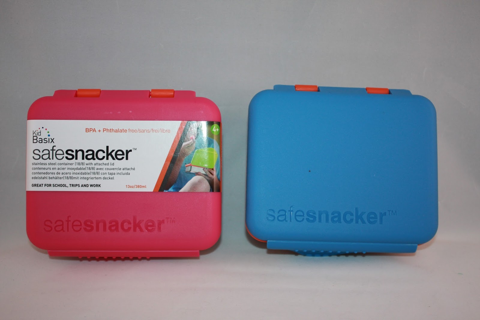 Crazy Life as Mom: Kid Basix stainless steel safe snacker and safe sporter