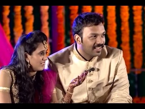Actor Amit Bhargav and RJ Sriranjani Entertaining Wedding | Indian ...