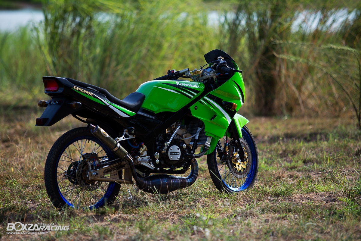 KAWASAKI KRR 150 SSR HIJAU - indoneninja