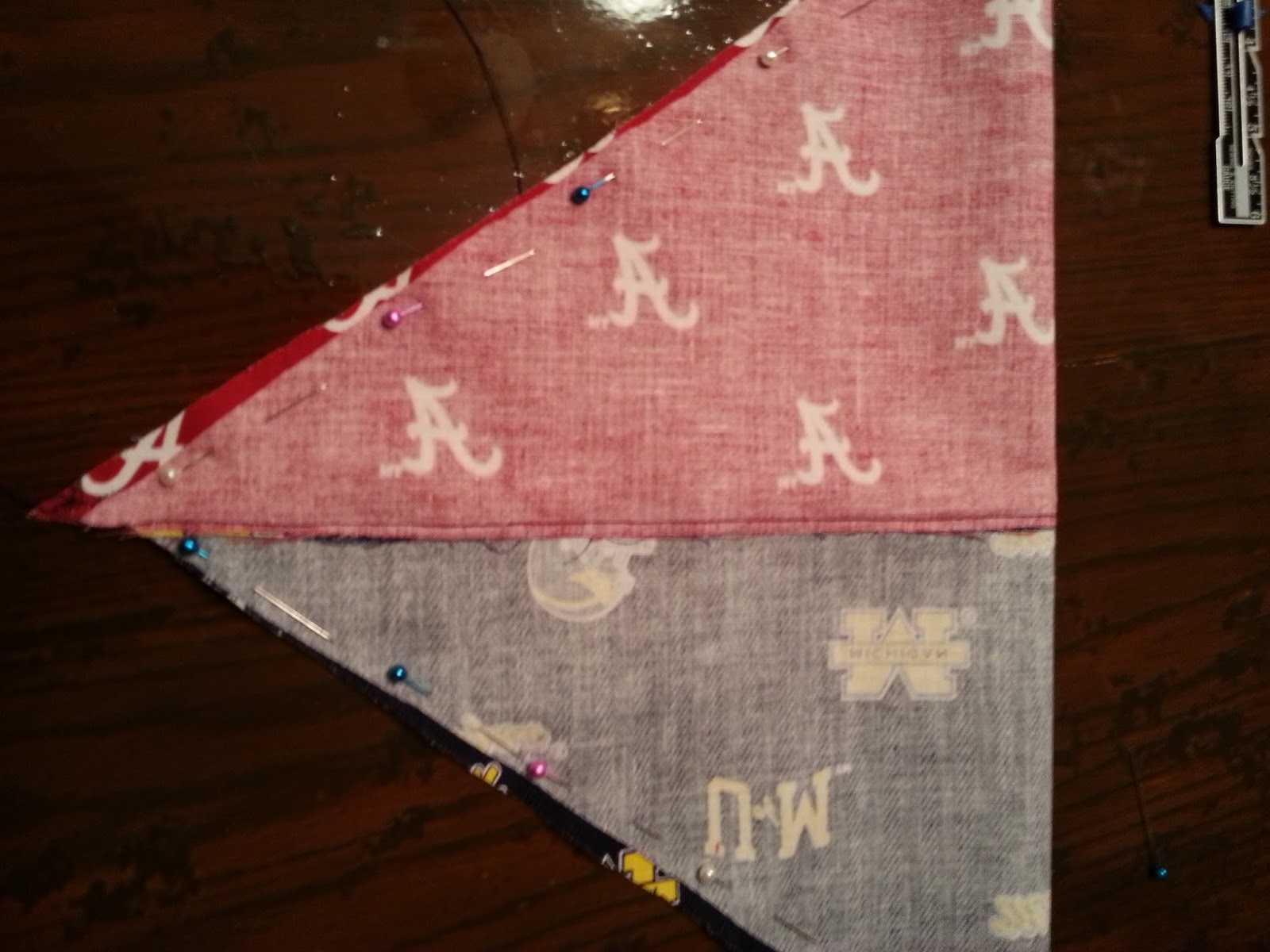 Mulvaneys in the Mitten: A "Dog Divided" Bandana Tutorial