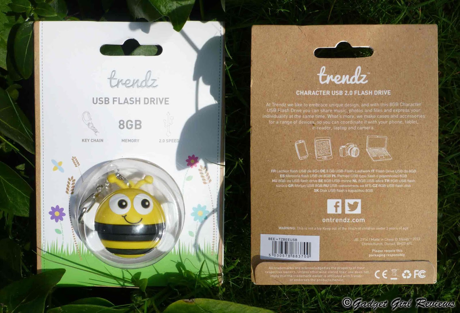 Gadget Review: Trendz Bee 8GB USB Drive Review