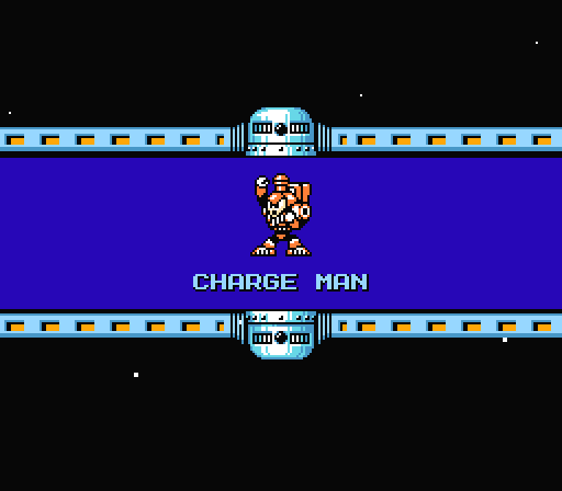 ROCKMAN 5 BOSS 06.衝鋒人(Chargeman) - RMMH洛克人回憶之館