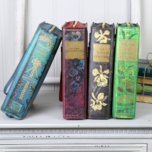My Owl Barn: Vintage Book Shaped Handbags