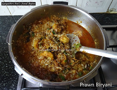 Gayathri Pai's Food Bytes: Spicy Prawn Biryani With Raita.