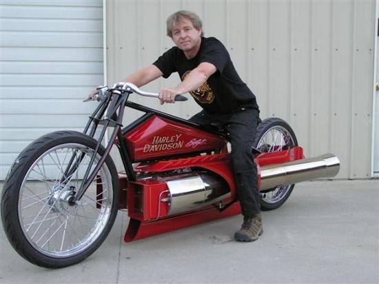 Custom built jet-powered bike aims to better 200mph speed record