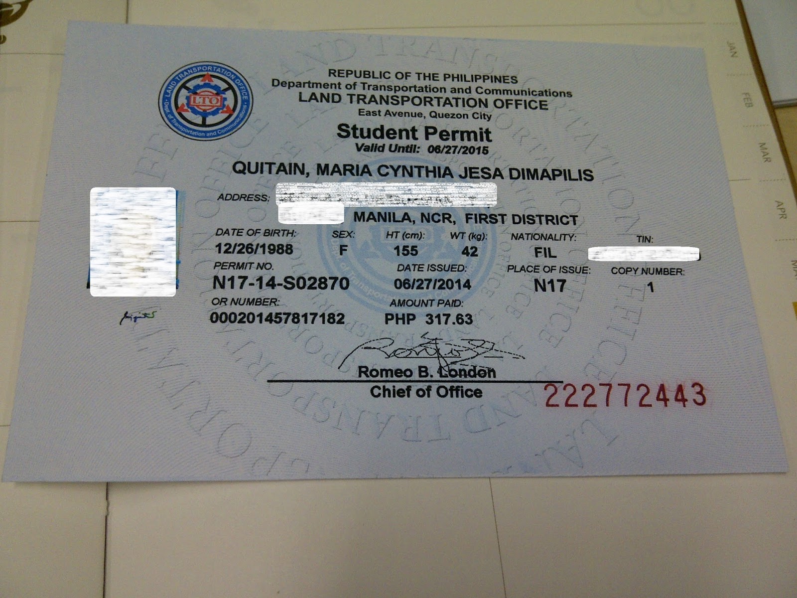 lto student permit requirements - philippin news collections