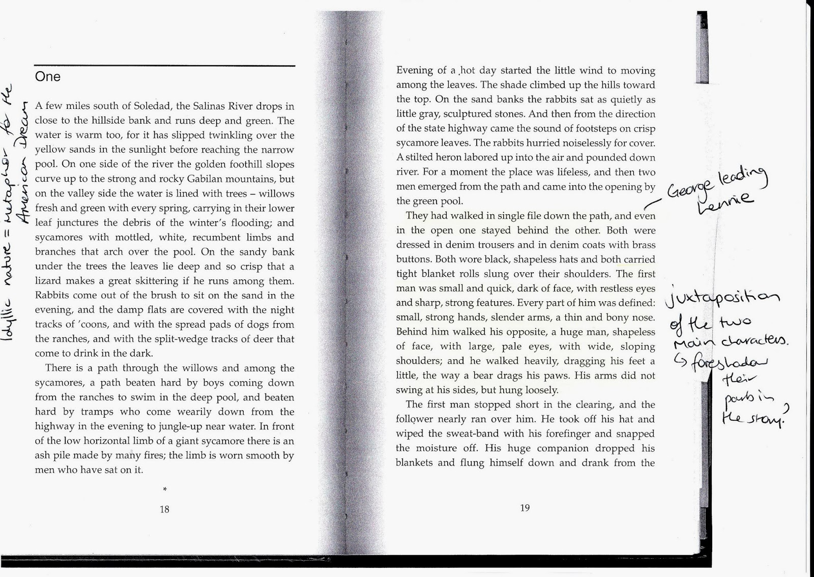 EdExcel Literature: Context OMAM