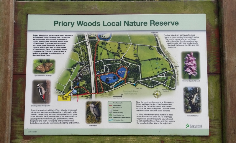 Lucy's Wednesday walks: Sandwell Valley Country Park - two lakes walk