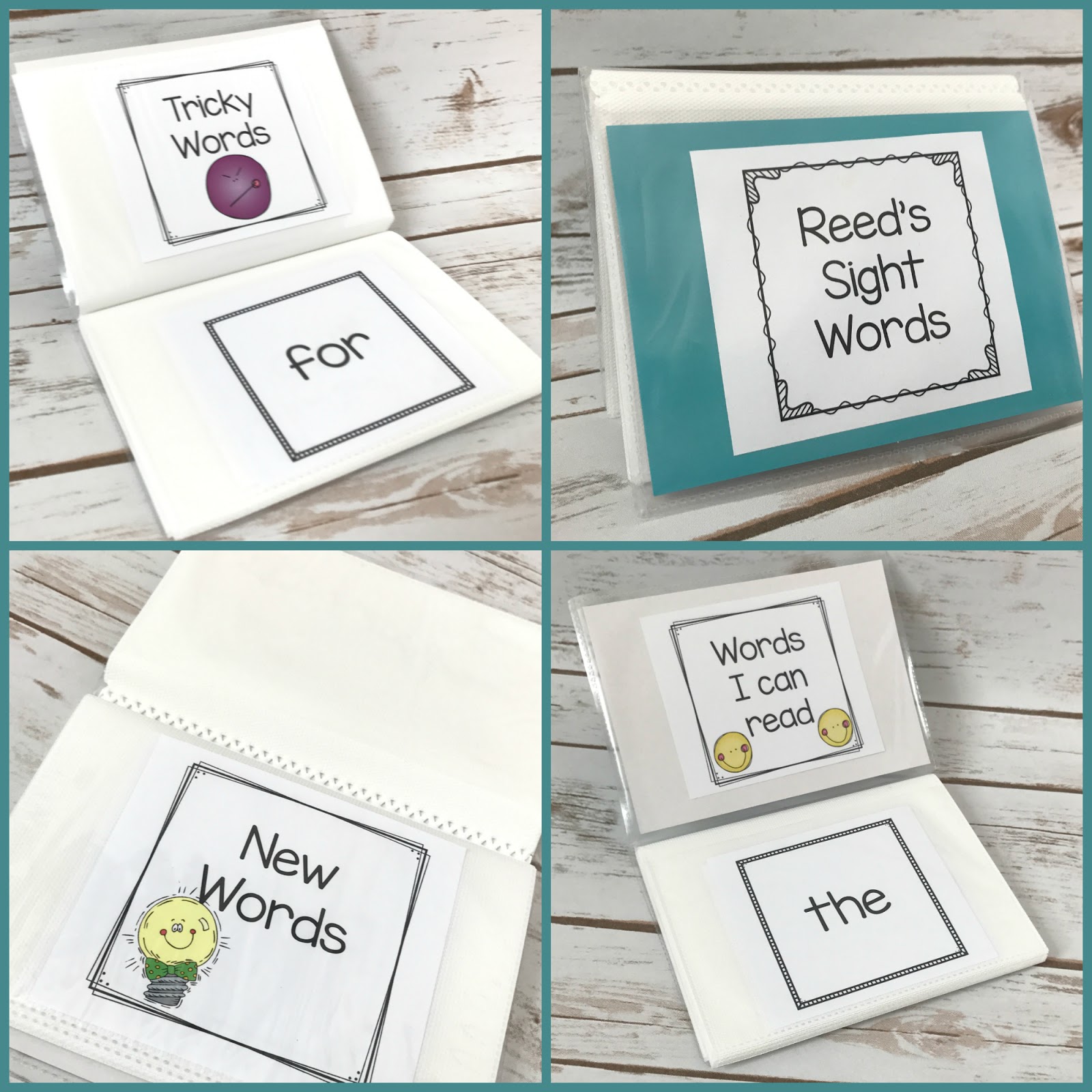 How to Store and Organize Sight Word Flash Cards | TheHappyTeacher