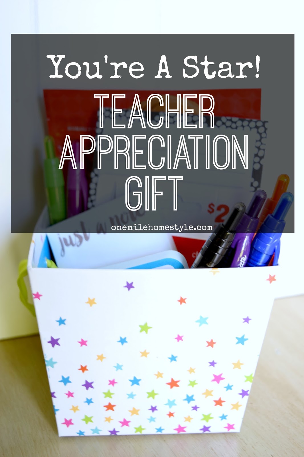You're A Star! Teacher Appreciation Gift