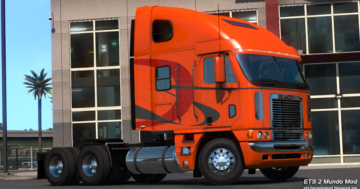 (Tractocamión ATS) Freightliner Argosy (Versión 2.3.3) - ETS 2 Mundo Mod
