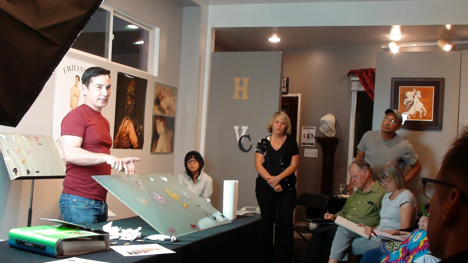 Kline Academy of Fine Art Blog: Graydon Parrish Finally at Kline Academy!!