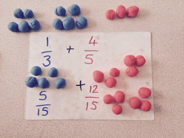 Mahoney Maths Blog: Play Doh Pedagogy - Fractions!