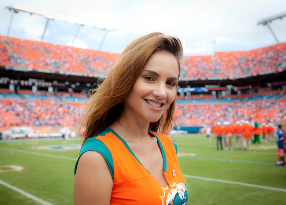 Caroline Gleason Management: CGM Girls at the Miami Dolphins vs. Denver ...