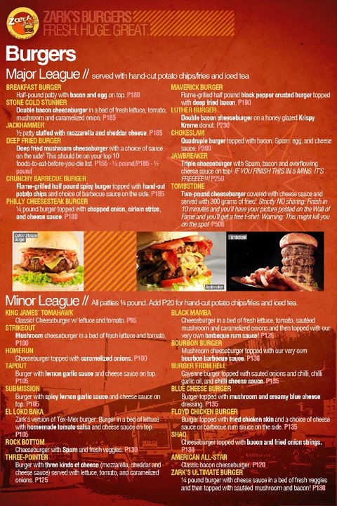 Little Bubble Girl: Zark's Burger Review