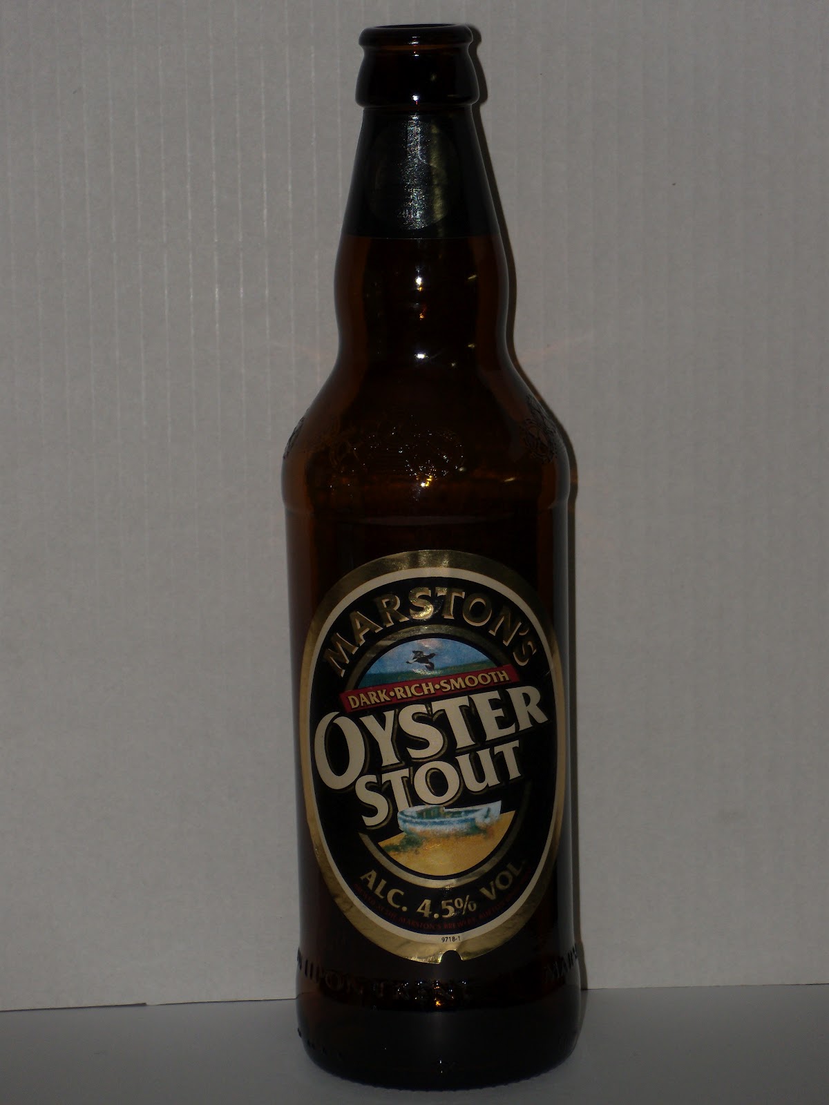 Joel's Beer Blog: Marston's Oyster Stout