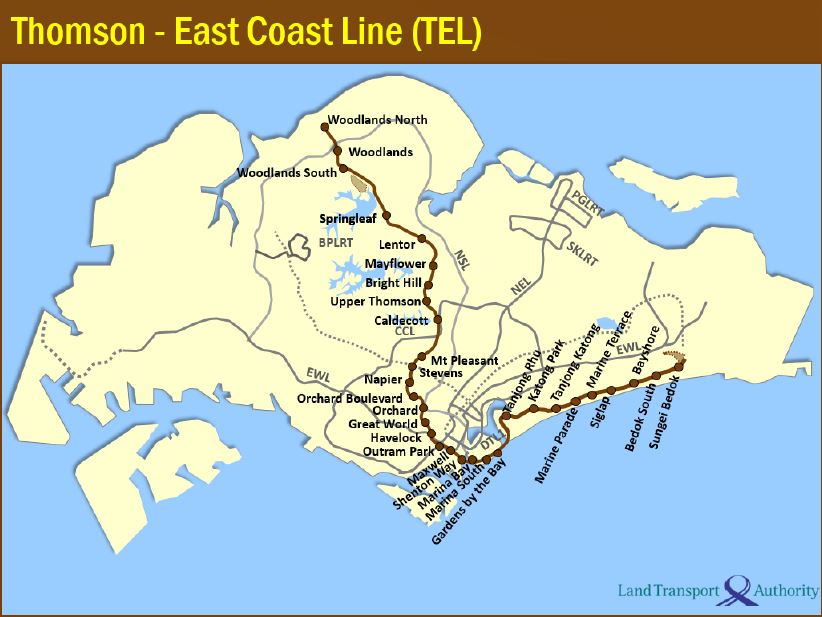 wildsingapore news: Upcoming Thomson-East Coast Line may link to all ...